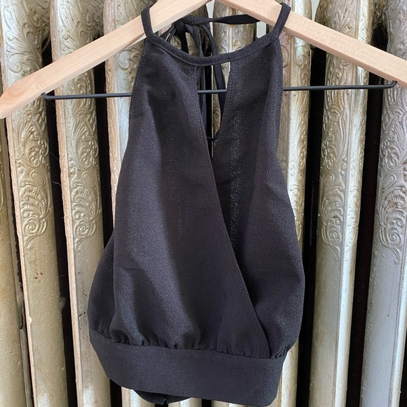 Tobi | Tops | Cross Front Low Back Halter | Poshmark